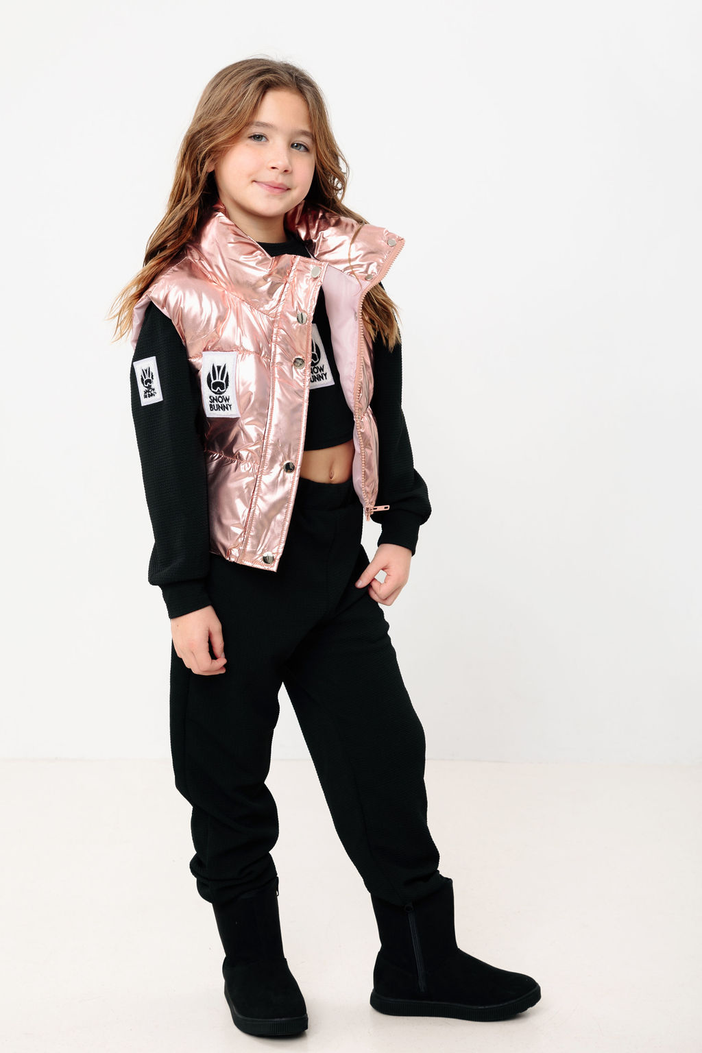 Girls Vests – Snow Bunny