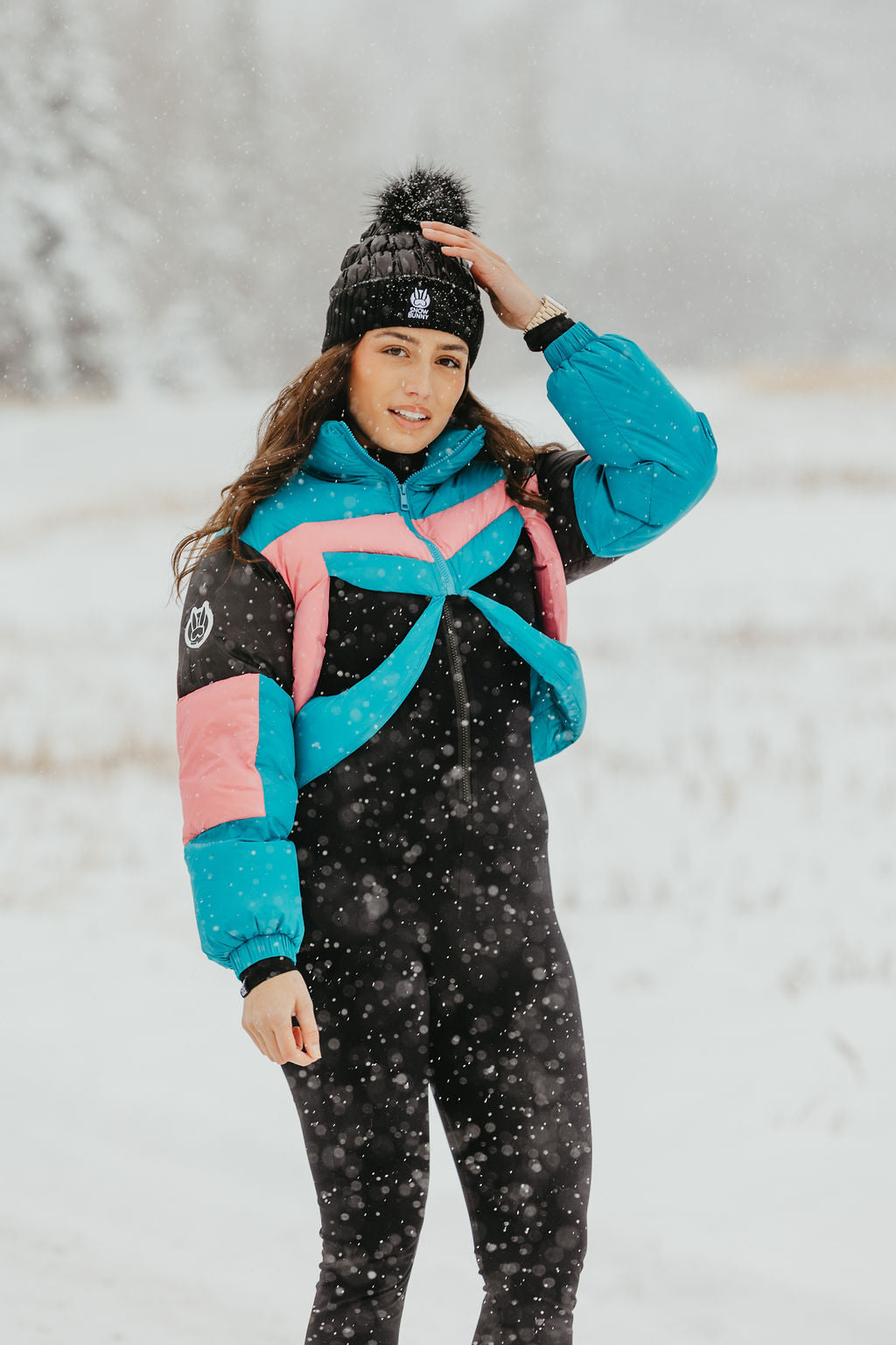 Retro Waveform Insolated Jacket – Snow Bunny Vail-Aspen